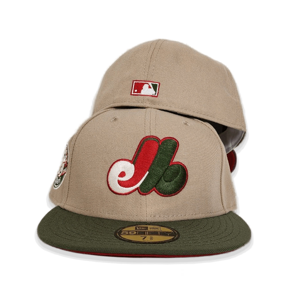 New Era Montreal Expos Camel 25th Anniversary 59FIFTY Fitted Hat