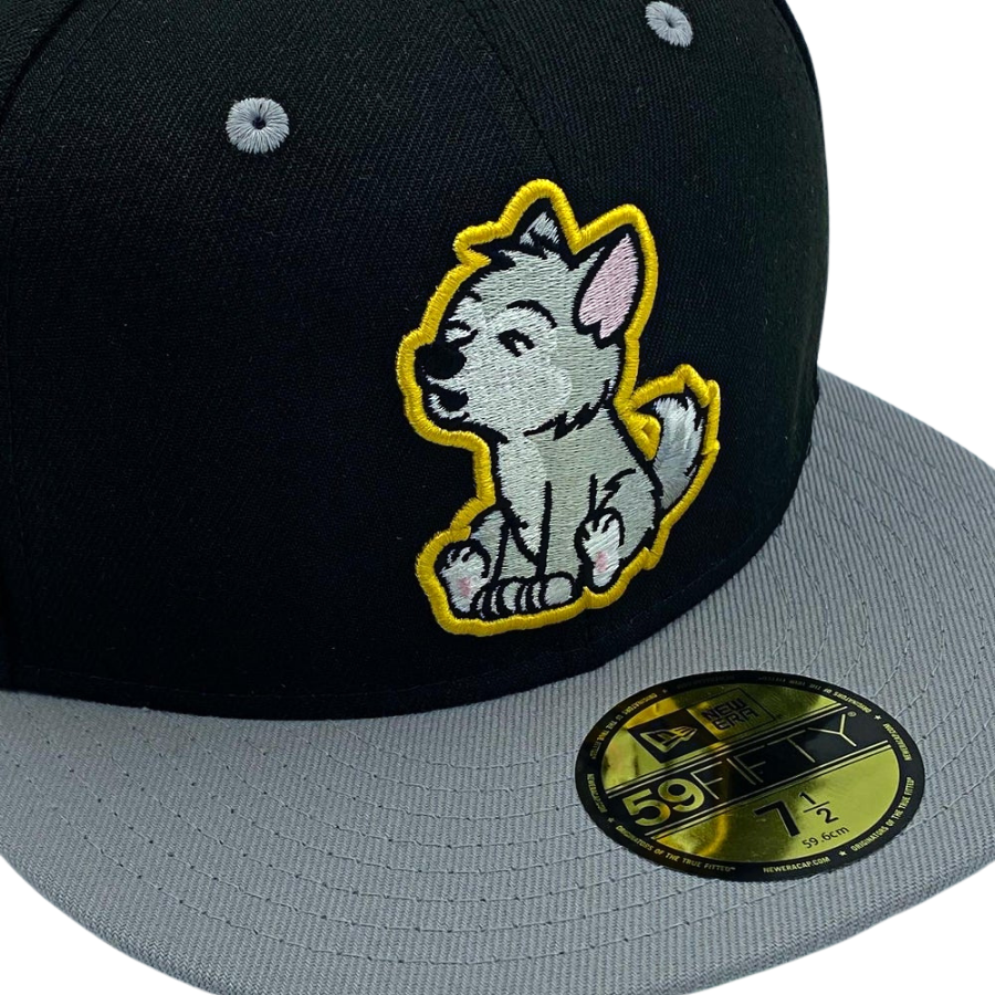 New Era Wolf Cub 2.0 Black/Grey 59FIFTY Fitted Hat