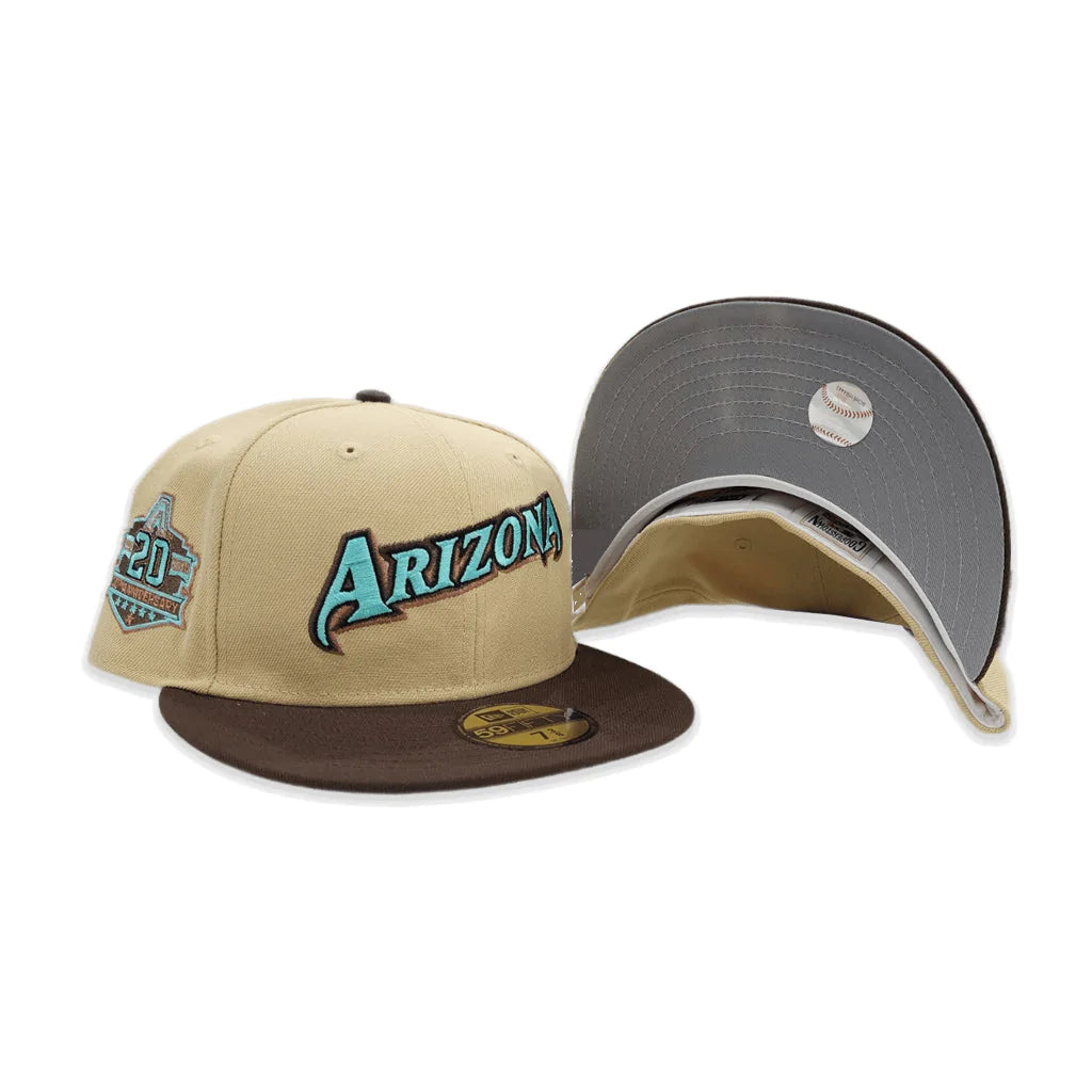 New Era Arizona Diamondbacks Script Vegas Gold/Brown 20th Anniversary