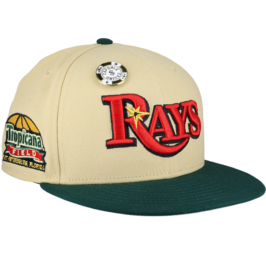 New Era x Capsule Tampa Bay Rays Vegas Gold Collection Tropicana Field