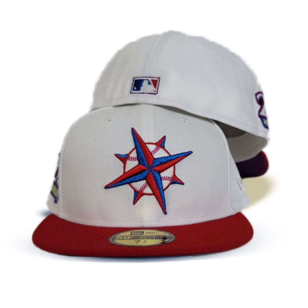 New Era Seattle Mariners White/Red "Stimpy Collection" 20th Anniversar