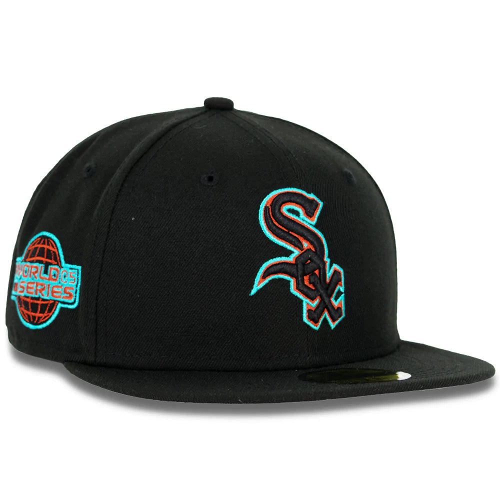 New Era x Just Sports Chicago White Sox Red Rock 59FIFTY Fitted Hat