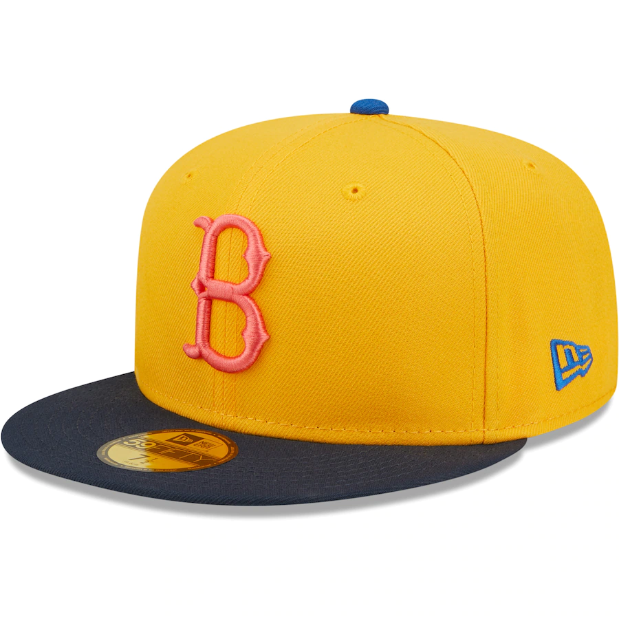 New Era Brooklyn Dodgers Gold/Azure 1955 World Champions Undervisor 59