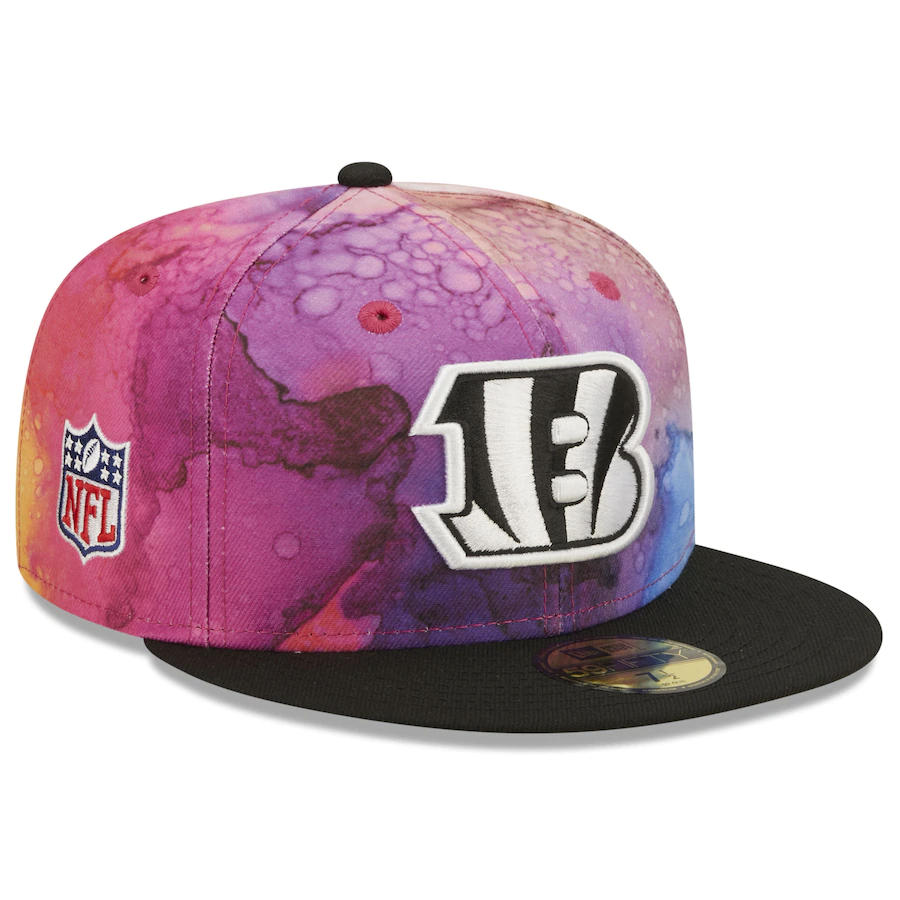 New Era Cincinnati Bengals NFL Crucial Catch 2022 Ink Dye 59FIFTY Fitt