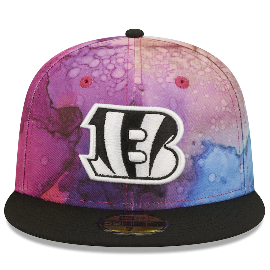 New Era Cincinnati Bengals NFL Crucial Catch 2022 Ink Dye 59FIFTY Fitt