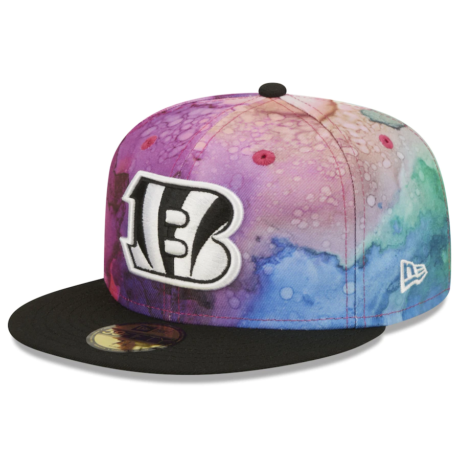 New Era Cincinnati Bengals NFL Crucial Catch 2022 Ink Dye 59FIFTY Fitt