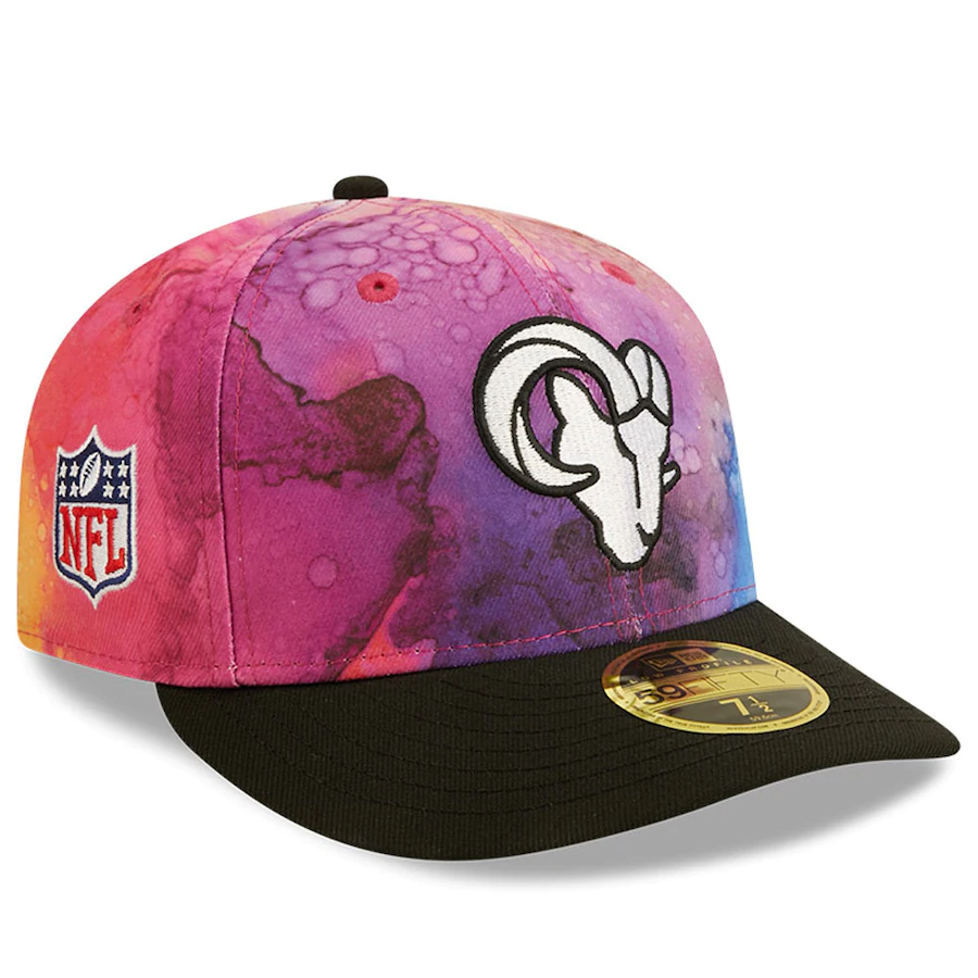 New Era Los Angeles Rams NFL Crucial Catch Ink Dye 2022 Low Profile ...
