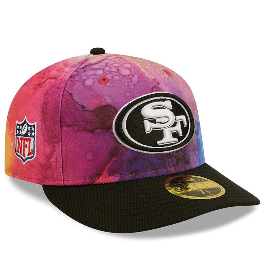 New Era San Francisco 49ers NFL Crucial Catch Ink Dye 2022 Low Profile ...