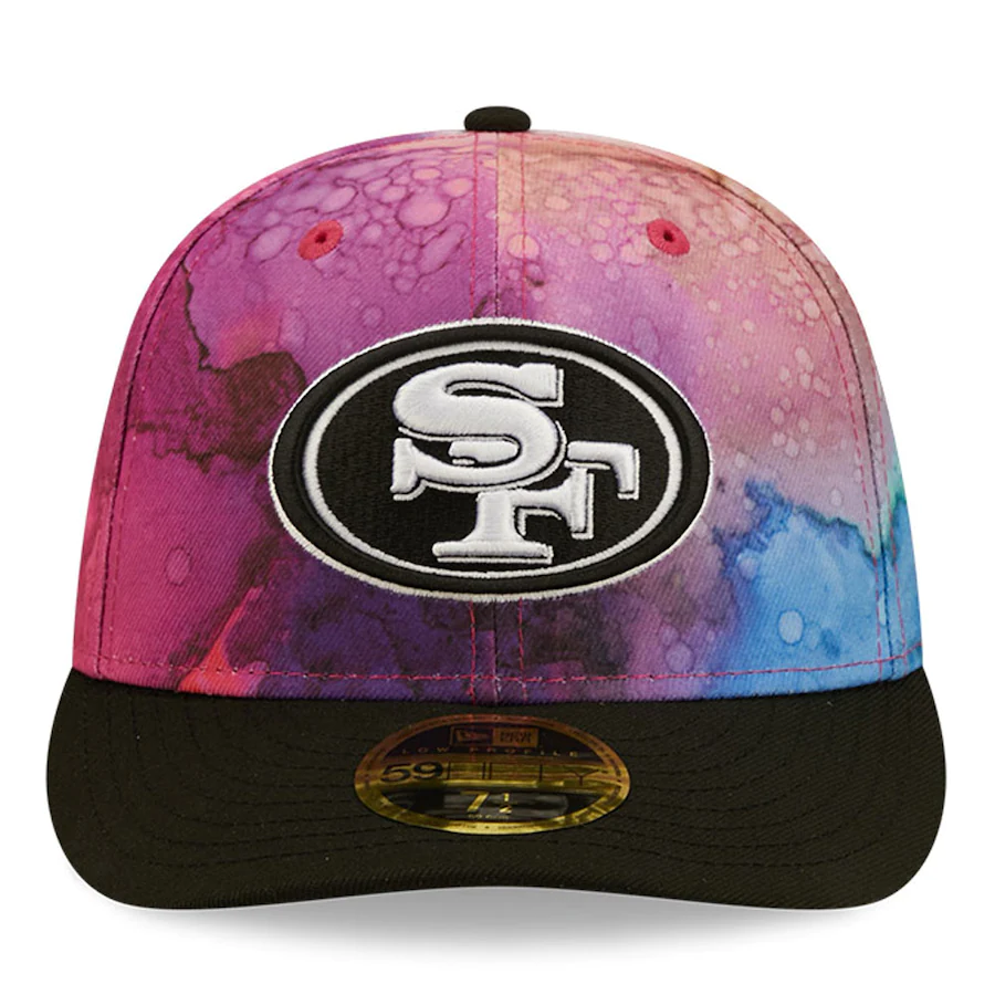 New Era San Francisco 49ers NFL Crucial Catch Ink Dye 2022 Low Profile ...