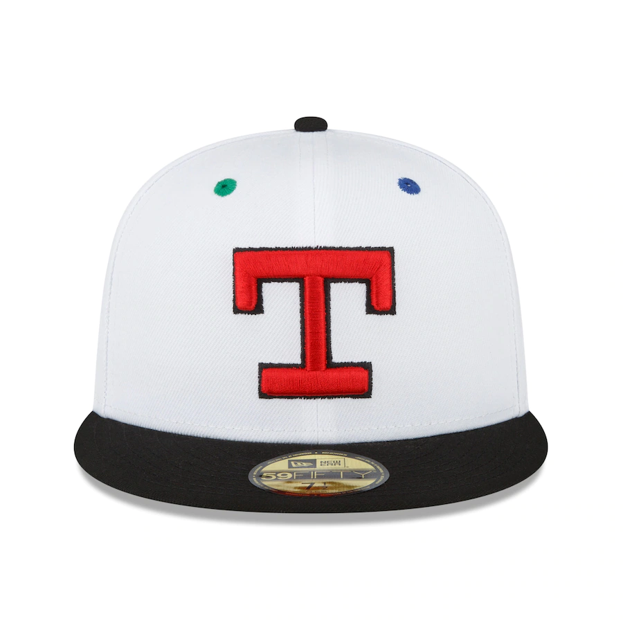 New Era Texas Rangers White/Black Final Season at Arlington Stadium ...