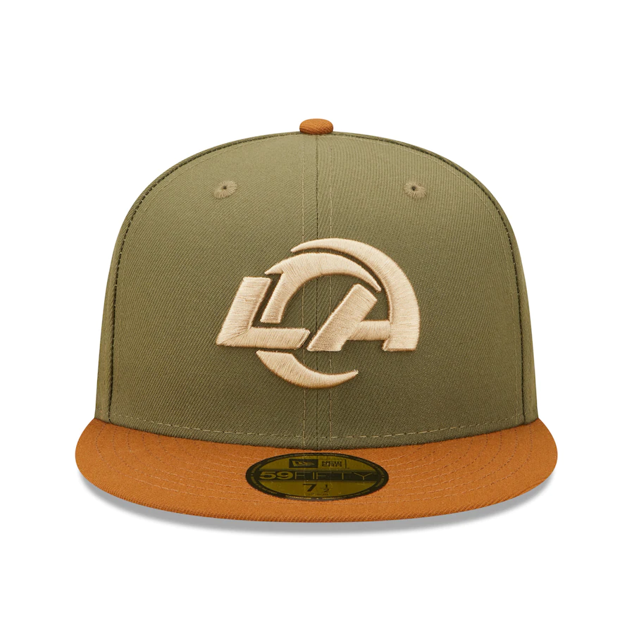 New Era Los Angeles Rams 1999 Super Bowl Champions Olive/Brown Toasted ...