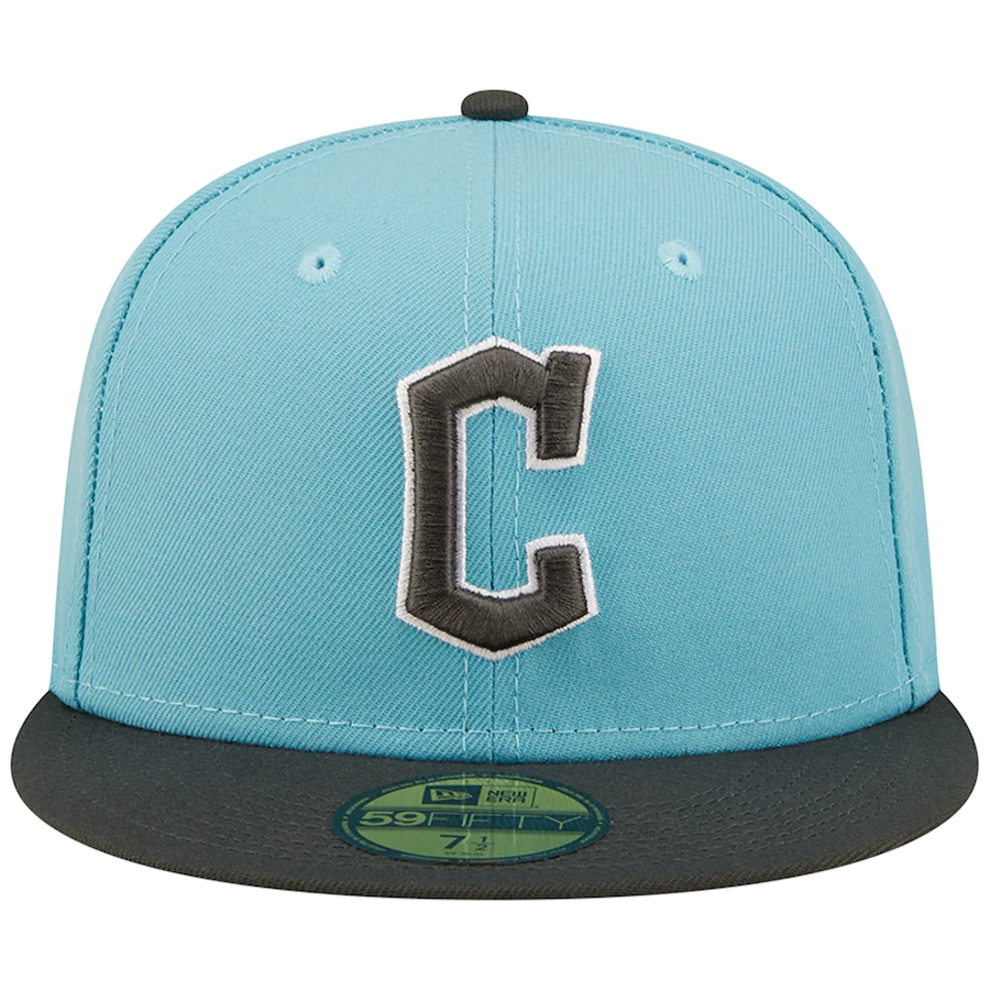 New Era Cleveland Guardians Light Blue/Charcoal Two-Tone Color Pack ...