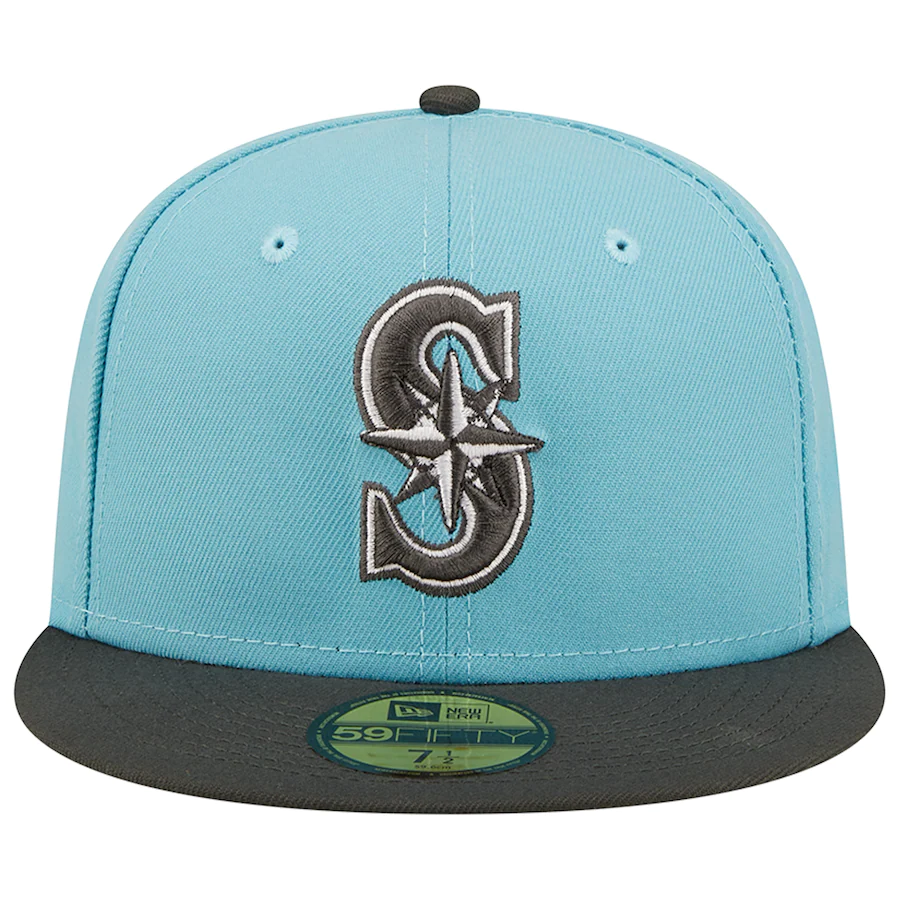 New Era Seattle Mariners Light Blue/Charcoal Two-Tone Color Pack 59FIF