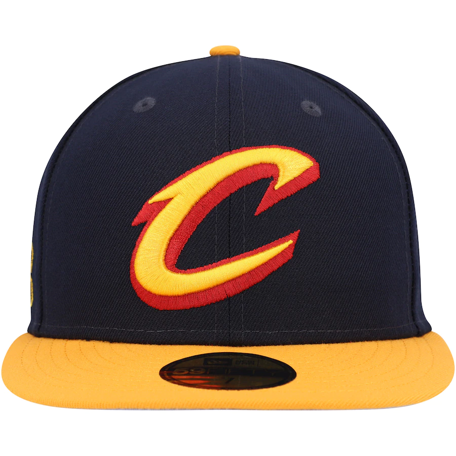 New Era Cleveland Cavaliers Navy/Gold Midnight 59FIFTY Fitted Hat