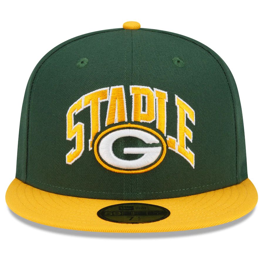 New Era NFL x Staple Green Bay Packers 2022 59FIFTY Fitted Hat