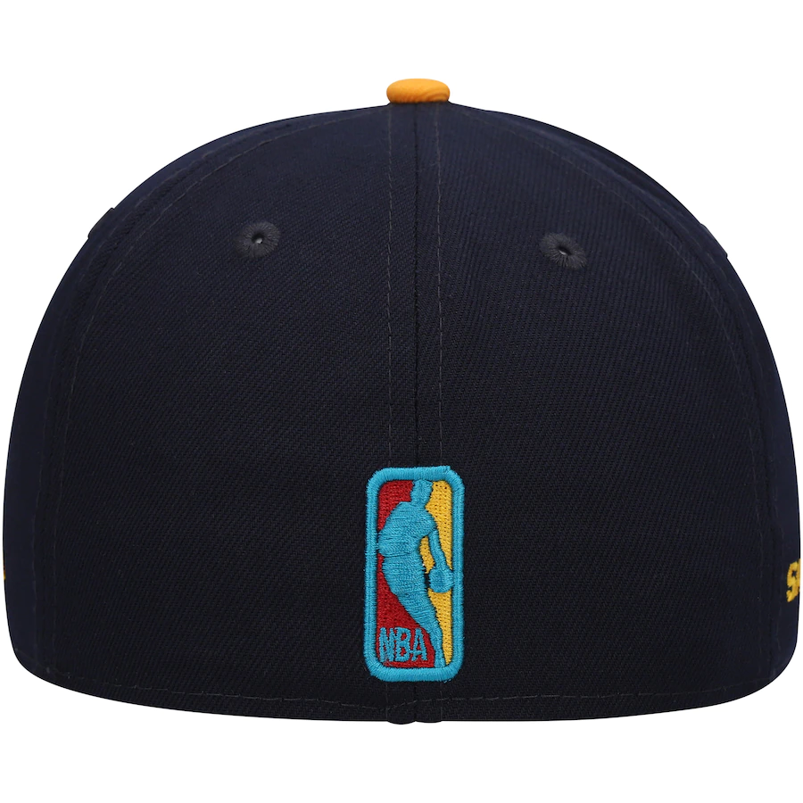 New Era San Antonio Spurs Navy/Gold Midnight 59FIFTY Fitted Hat