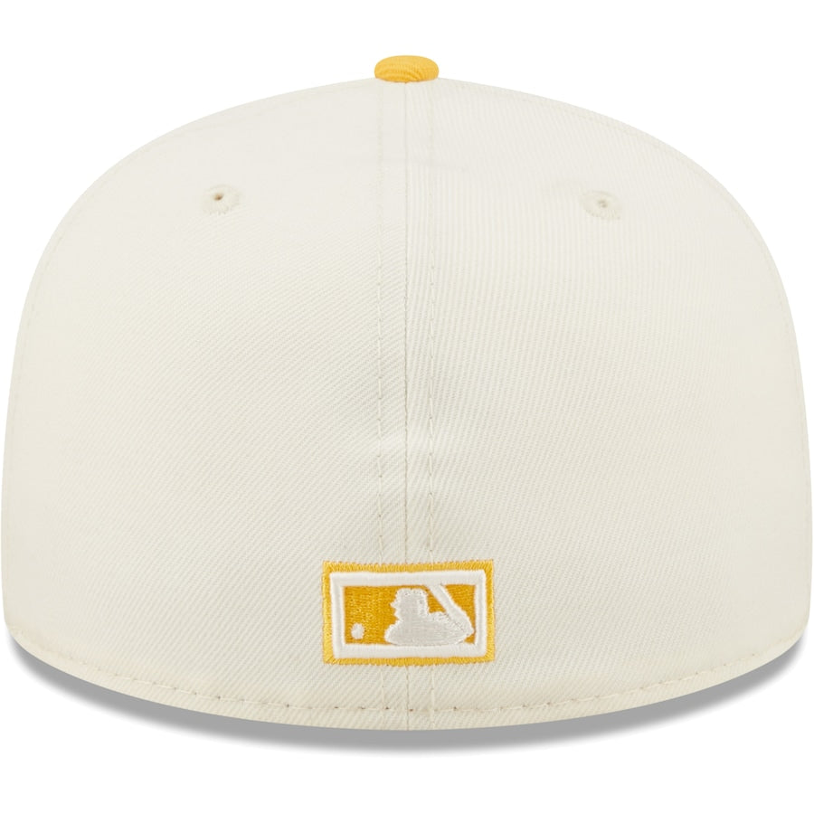 New Era San Diego Padres White/Gold Cooperstown Collection San Diego ...