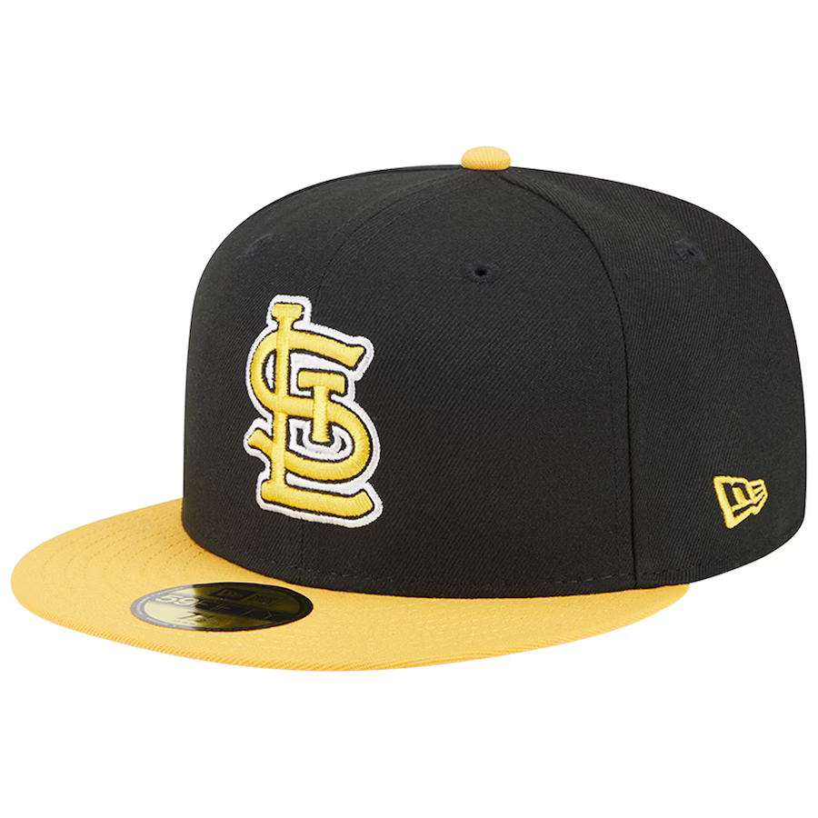 New Era St. Louis Cardinals Black/Gold 2023 59FIFTY Fitted Hat