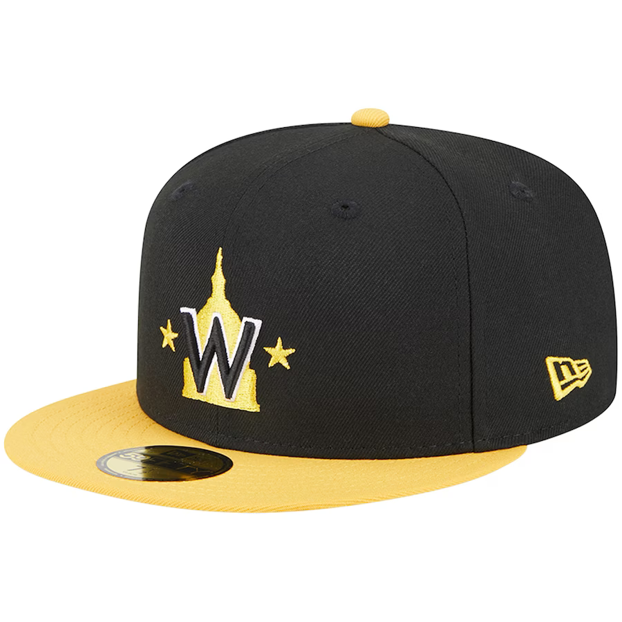 New Era Washington Nationals Black/Gold 2023 59FIFTY Fitted Hat