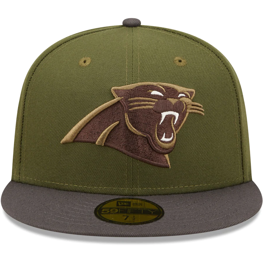 New Era Carolina Panthers Olive/Graphite Super Bowl XXXVIII 59FIFTY ...