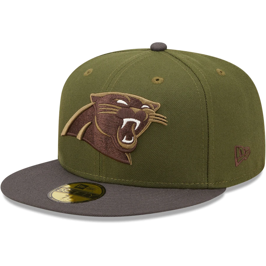 New Era Carolina Panthers Olive/Graphite Super Bowl XXXVIII 59FIFTY ...