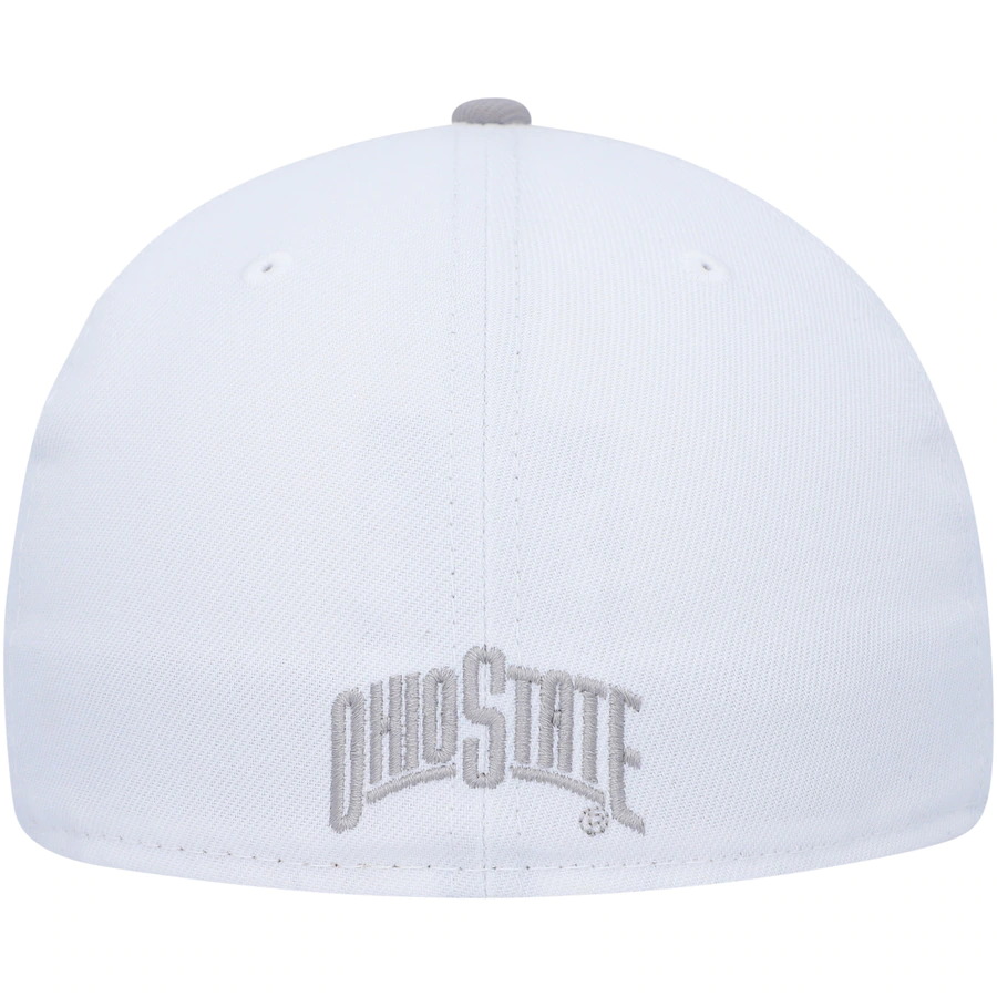 New Era Ohio State Buckeyes White/Gray Neutral Apricot 59FIFTY Fitted