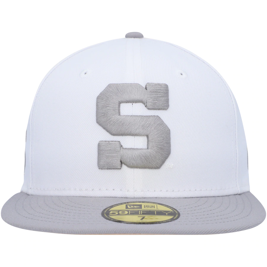 New Era Penn State Nittany Lions White/Gray Neutral Apricot 59FIFTY ...