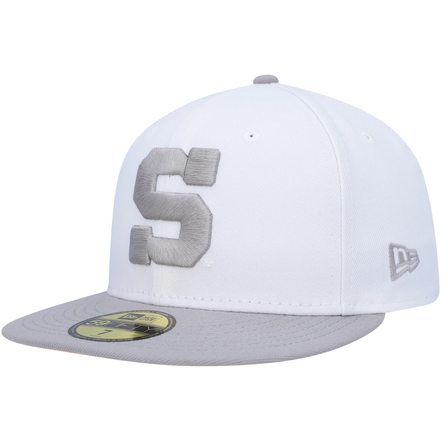 New Era Penn State Nittany Lions White/Gray Neutral Apricot 59FIFTY ...
