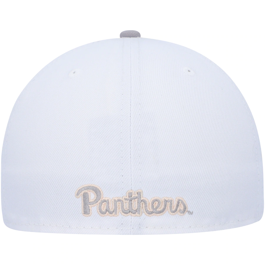 New Era Pitt Panthers White/Gray Neutral Apricot 59FIFTY Fitted Hat