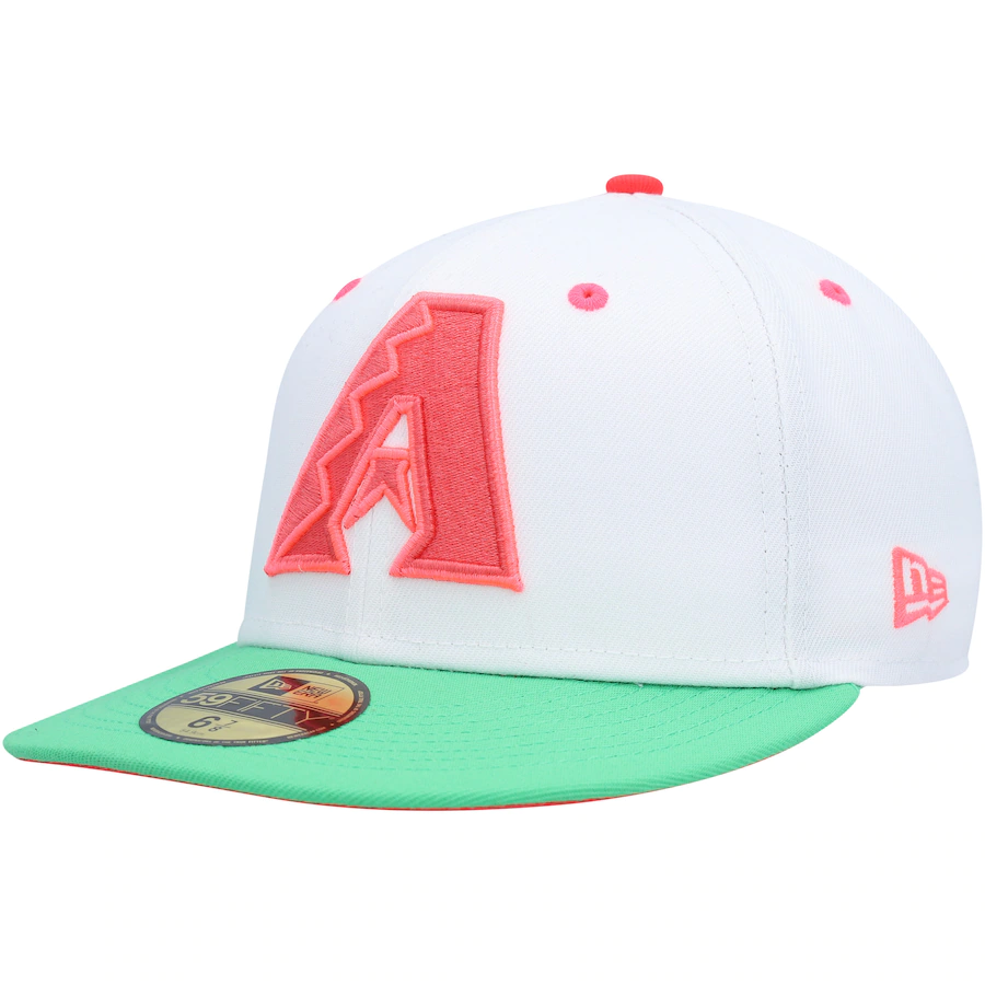 New Era Arizona Diamondbacks Inaugural Season Watermelon Lolli 59FIFTY ...