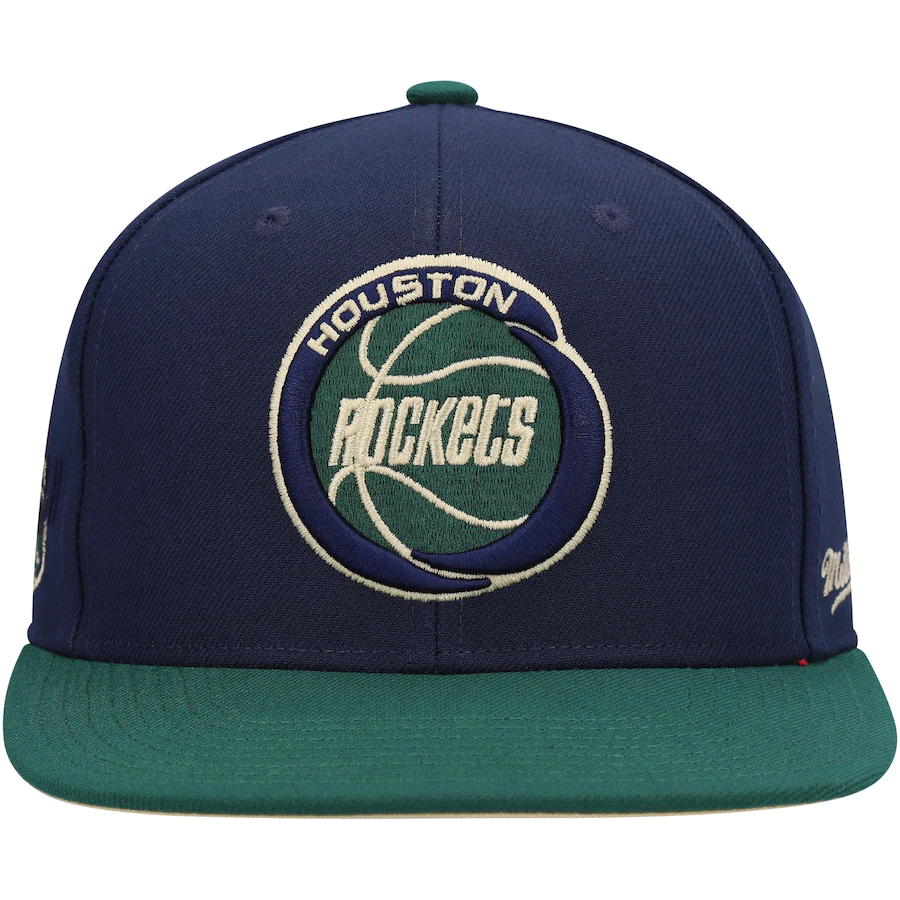 Mitchell & Ness Houston Rockets Navy/Green 20th Anniversary Grassland