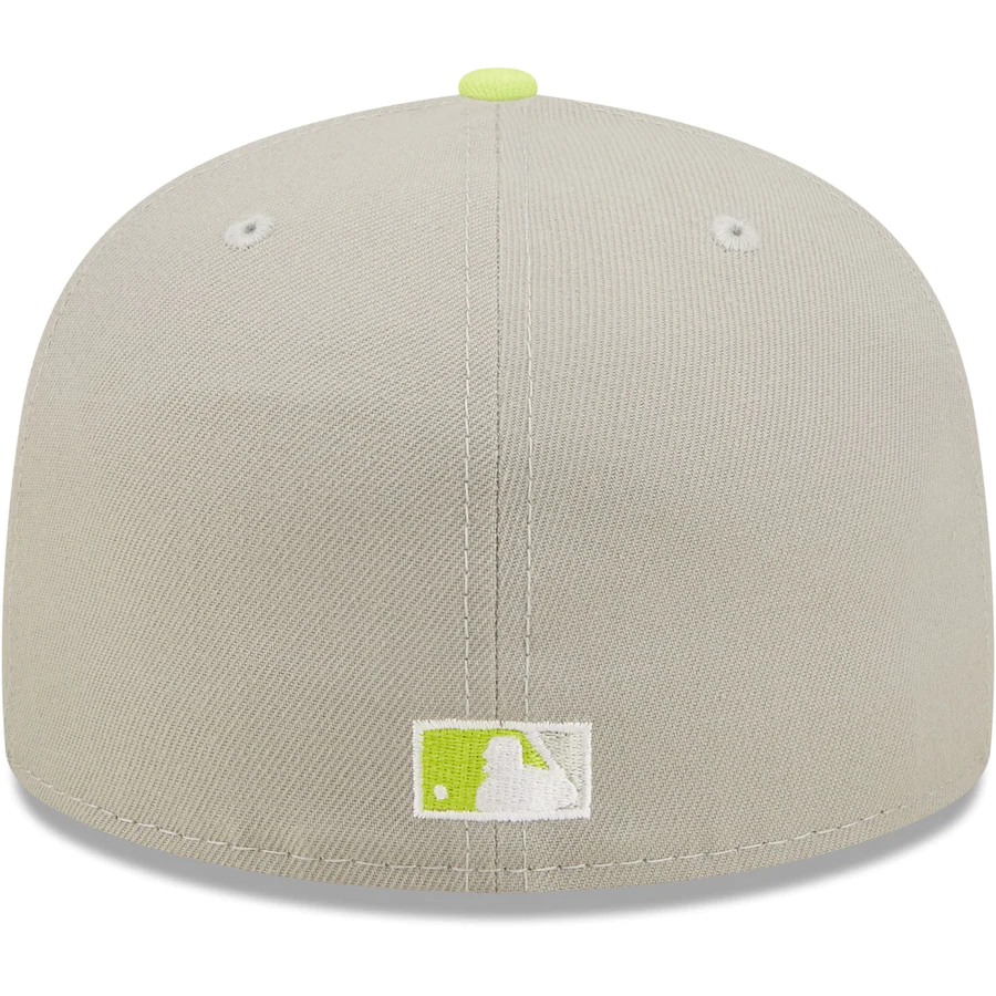 New Era Los Angeles Angels Gray/Green 2002 World Series Cyber 59FIFTY