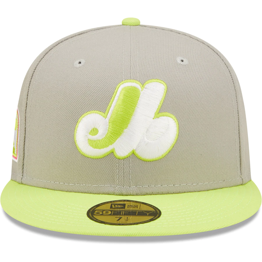 New Era Montreal Expos Gray/Green Cooperstown Collection Olympic Stadi