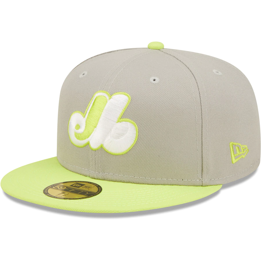 New Era Montreal Expos Gray/Green Cooperstown Collection Olympic Stadi
