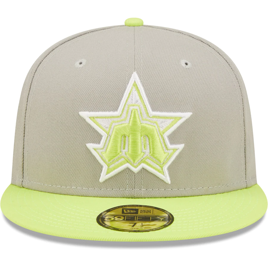 New Era Seattle Mariners Gray/Green 40th Anniversary Cyber 59FIFTY ...