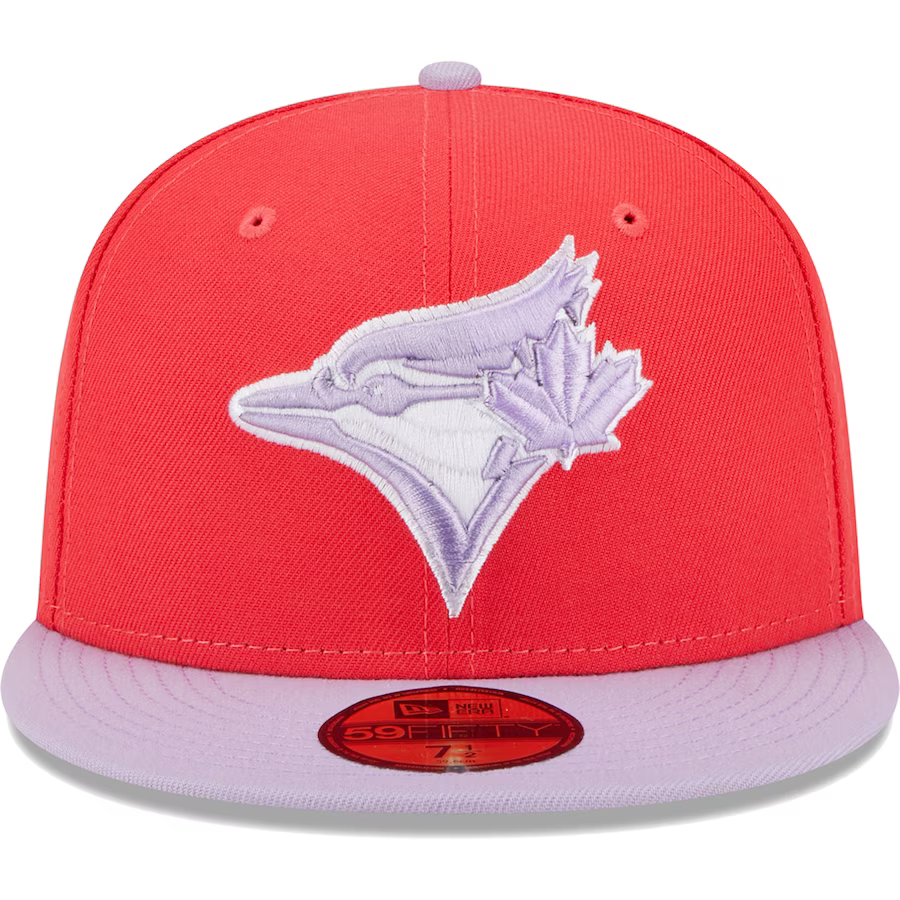 New Era Toronto Blue Jays Spring Red/Lavender 2023 59FIFTY Fitted Hat