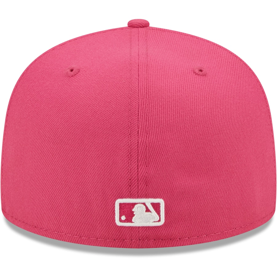 New Era Atlanta Braves Hot Pink 59FIFTY Fitted Hat