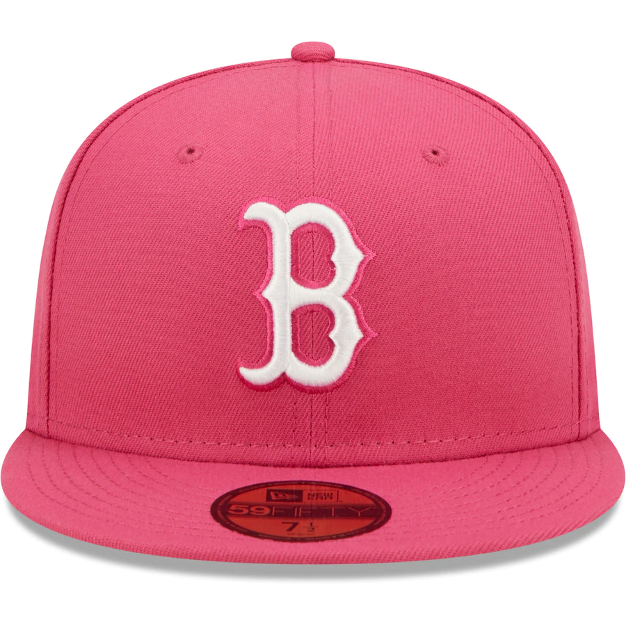 New Era Boston Red Sox Hot Pink 59FIFTY Fitted Hat