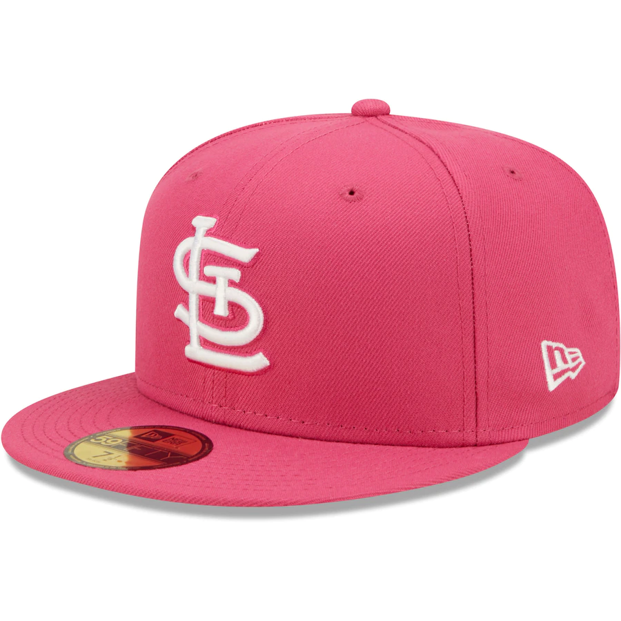 New Era St. Louis Cardinals Hot Pink 59FIFTY Fitted Hat