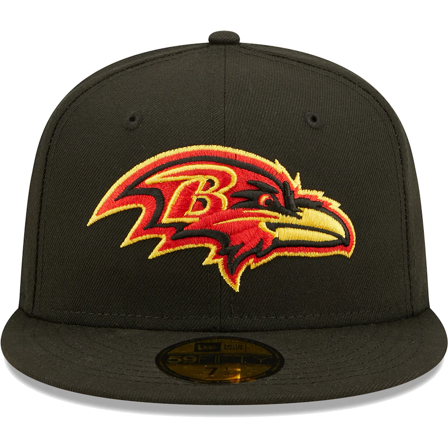 New Era Baltimore Ravens Cobra Kai 2022 59FIFTY Fitted Hat