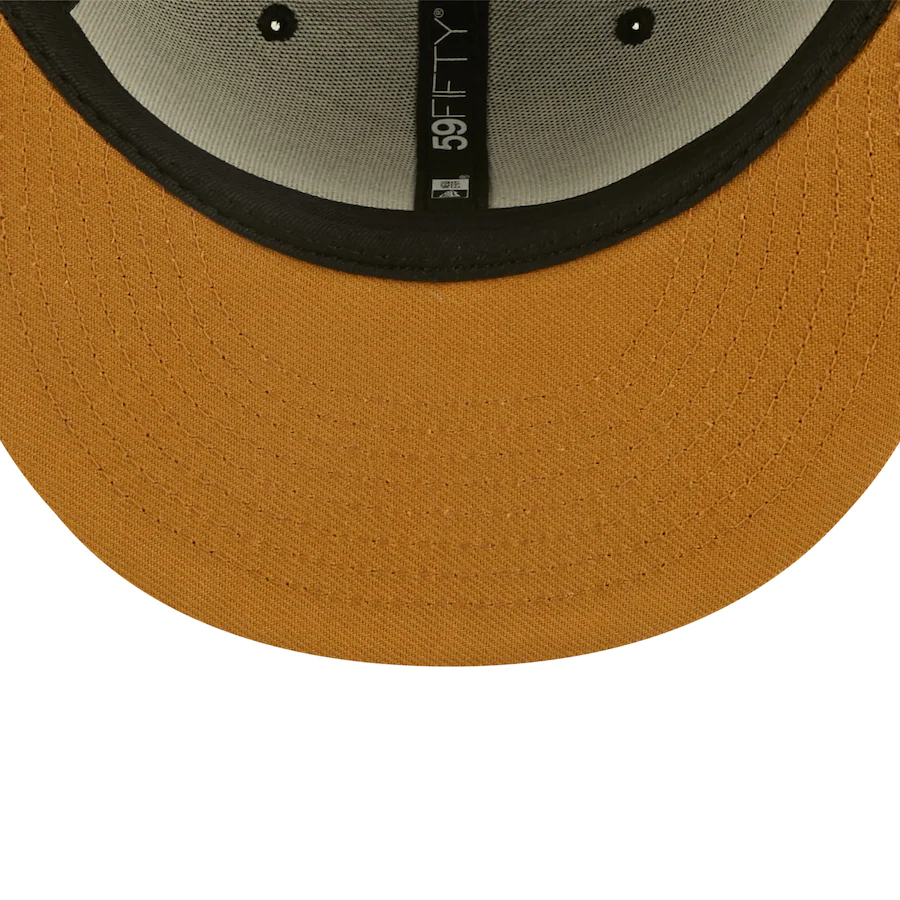 New Era Detroit Tigers Black Wheat Undervisor 59FIFTY Fitted Hat