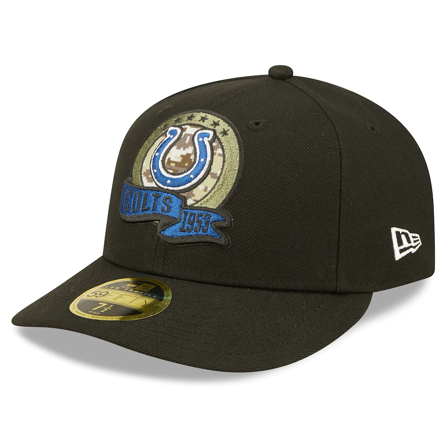 New Era Indianapolis Colts 2022 Salute To Service Low Profile 59FIFTY ...