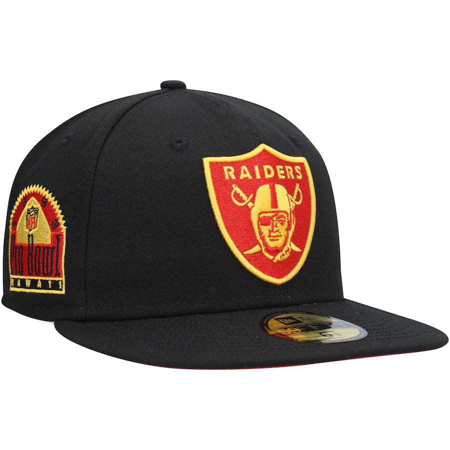 New Era Las Vegas Raiders Black 1993 Pro Bowl Cobra Kai 2022 59FIFTY F