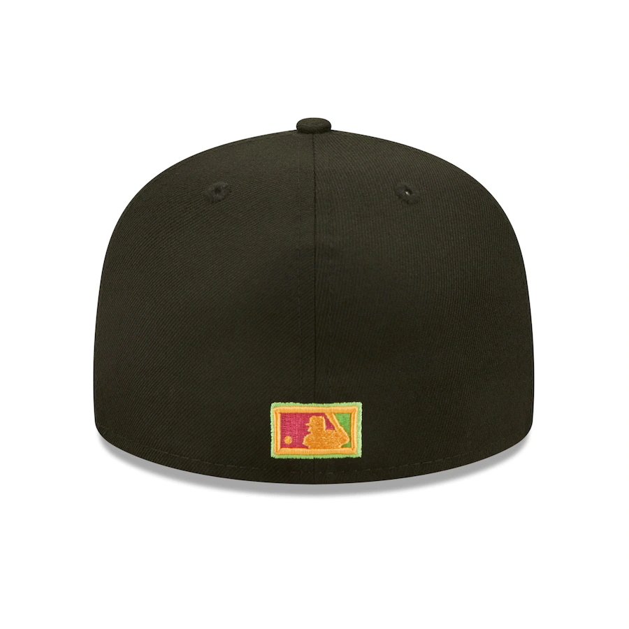 New Era Montreal Expos Black Summer Sherbet 59FIFTY Fitted Hat