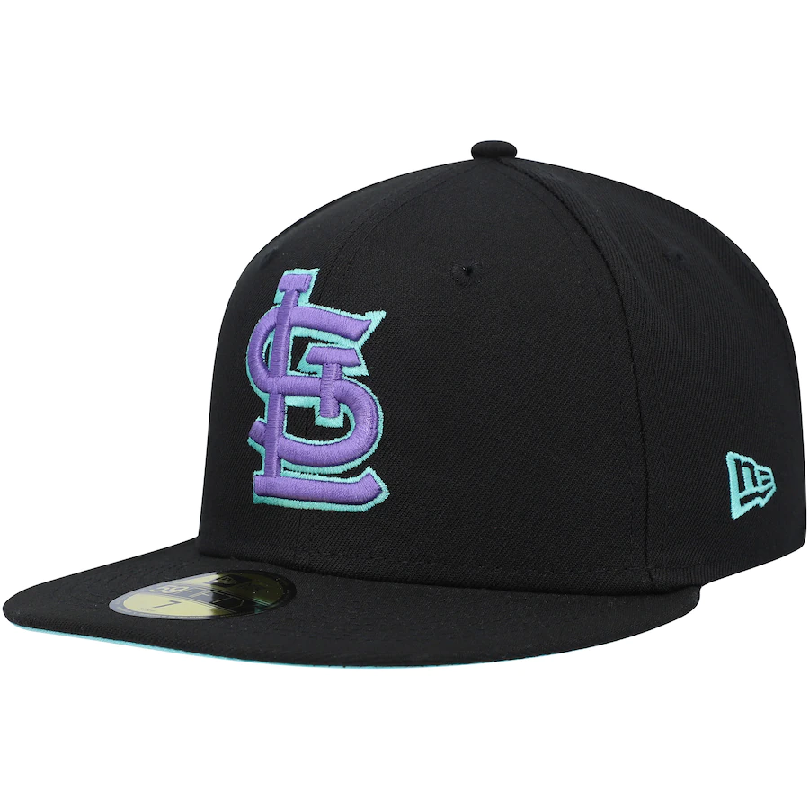 New Era St. Louis Cardinals Busch Stadium 30th Anniversary Black Light