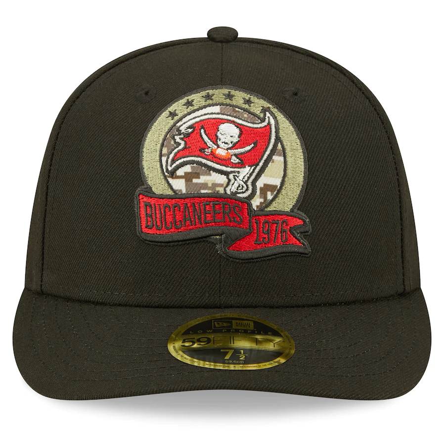 New Era Tampa Bay Buccaneers 2022 Salute To Service Low Profile 59FIFTY ...