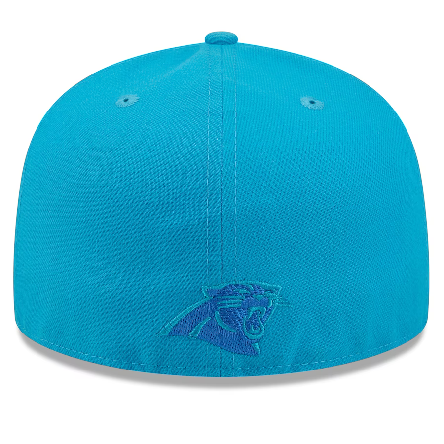 New Era Carolina Panthers Blue Tonal 2022 Sideline 59FIFTY Fitted Hat
