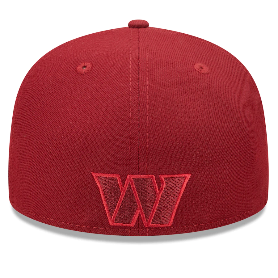 New Era Washington Commanders Burgundy Tonal 2022 Sideline 59FIFTY Fit