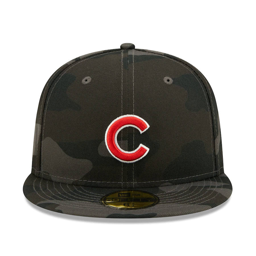 New Era Chicago Cubs Camo Dark 59FIFTY Fitted Hat
