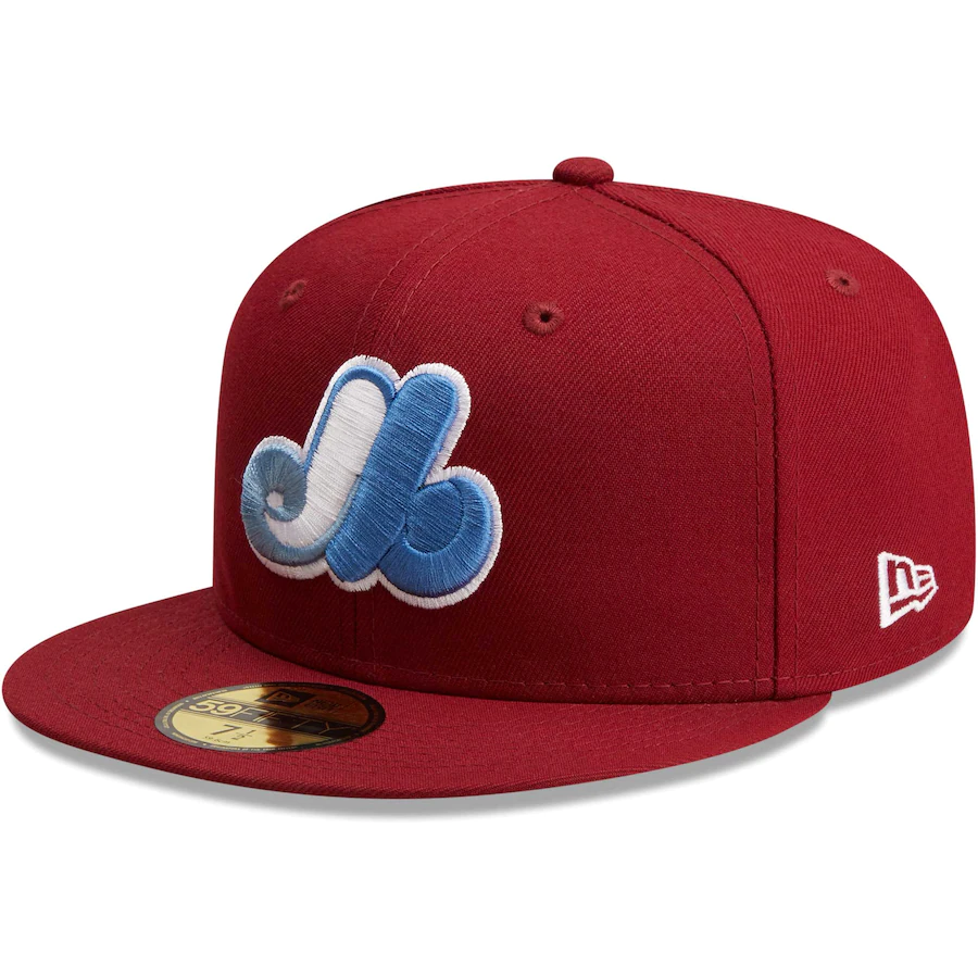 New Era Montreal Expos Cardinal 25th Anniversary Air Force Blue ...
